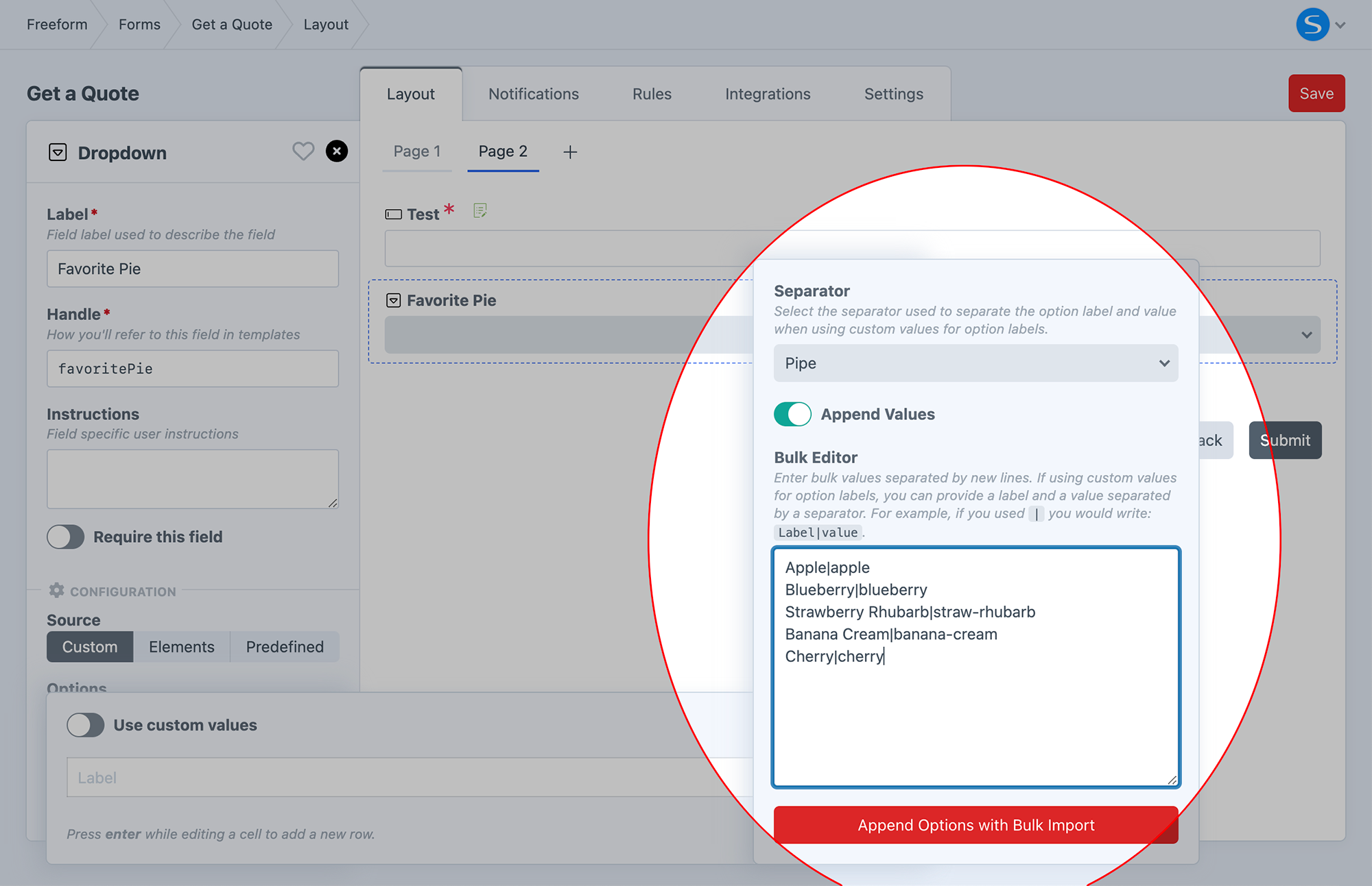 Form Builder - Forms & Fields | Freeform 5.x for Craft | Solspace