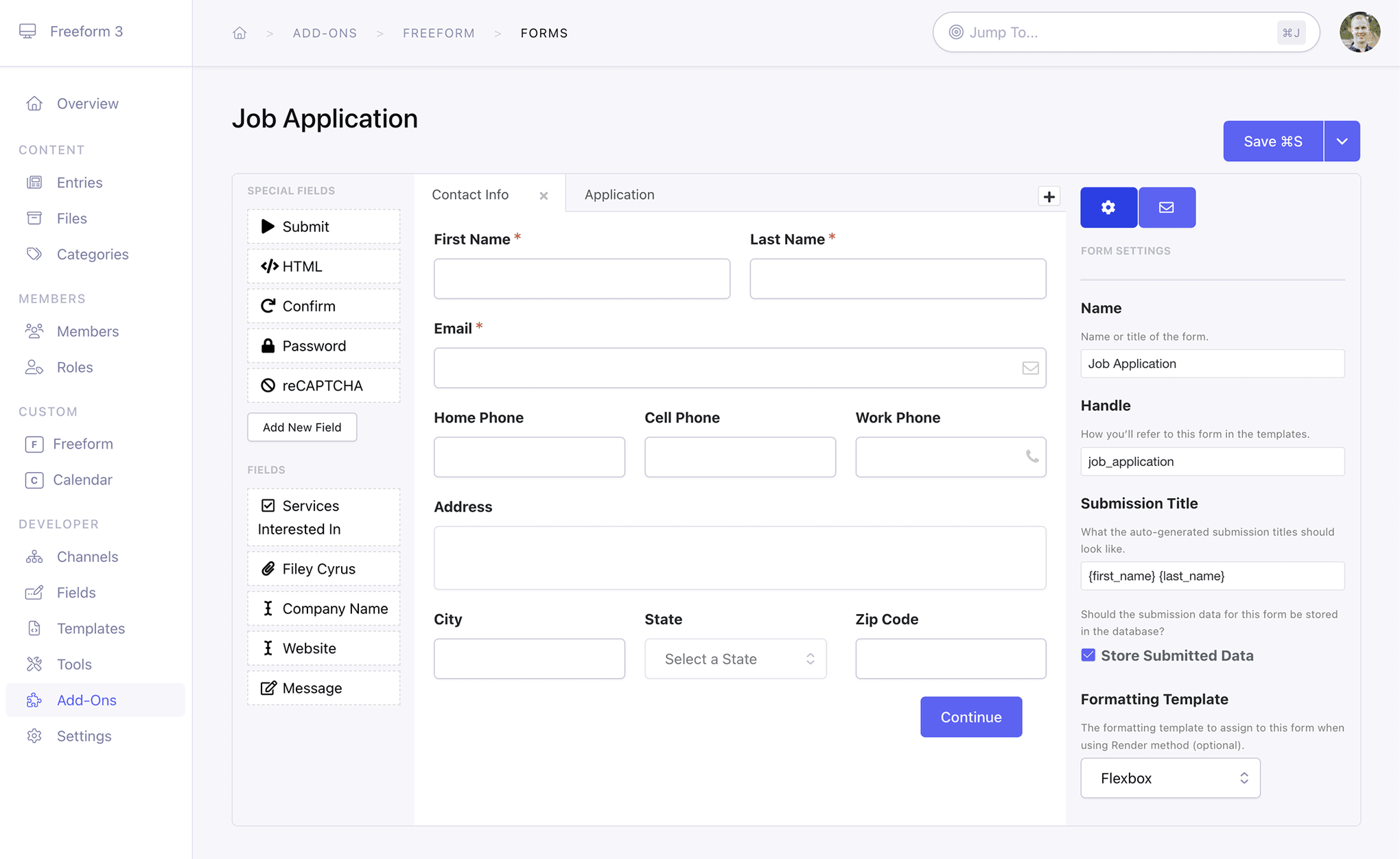 Form & Composer - Forms & Fields | Freeform 3.x for ExpressionEngine ... Form & Composer - Forms & Fields | Freeform 3.x for ExpressionEngine ...