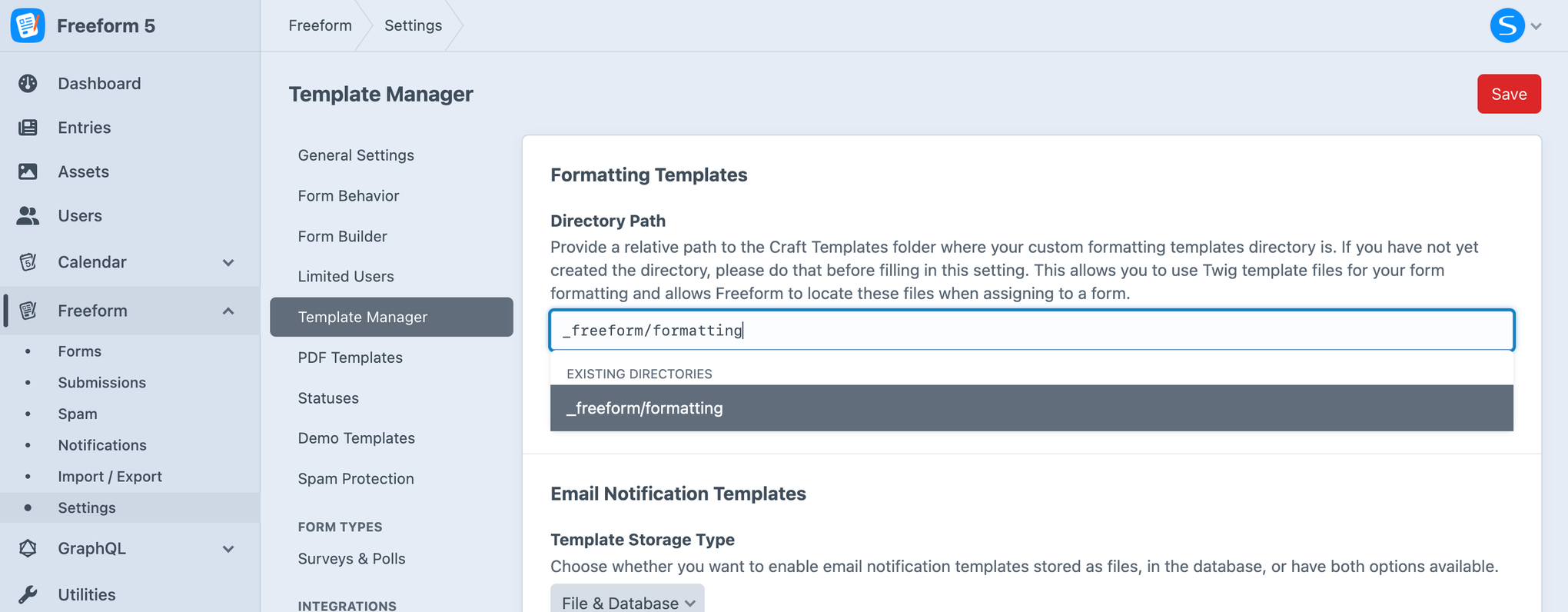 Creating a Custom Formatting Template - Guides | Freeform 5.x for Craft ...
