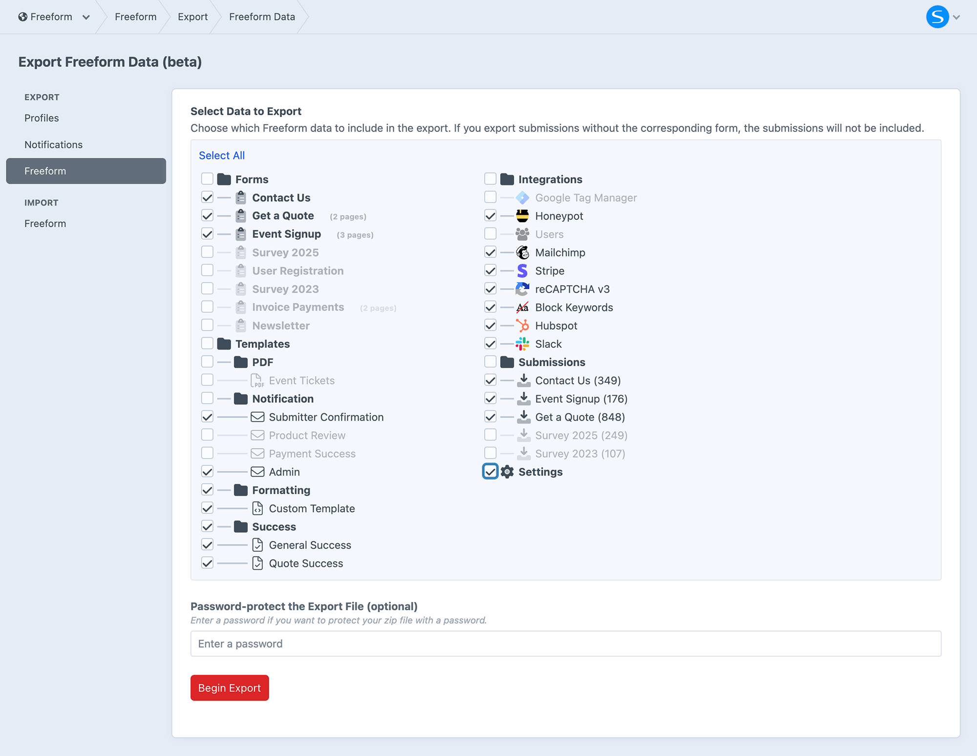 Import & Export - Forms & Fields | Freeform 5.x for Craft | Solspace Import & Export - Forms & Fields | Freeform 5.x for Craft | Solspace