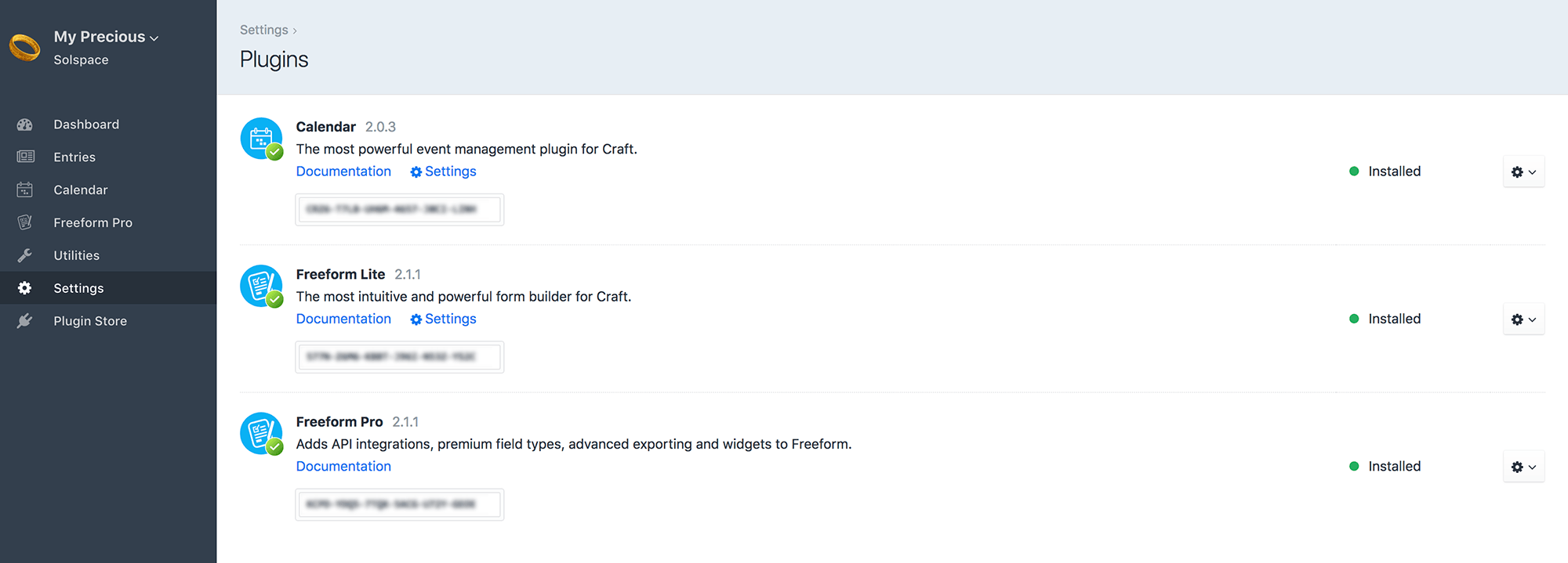 Installing & Updating | Freeform 2.x for Craft | Solspace