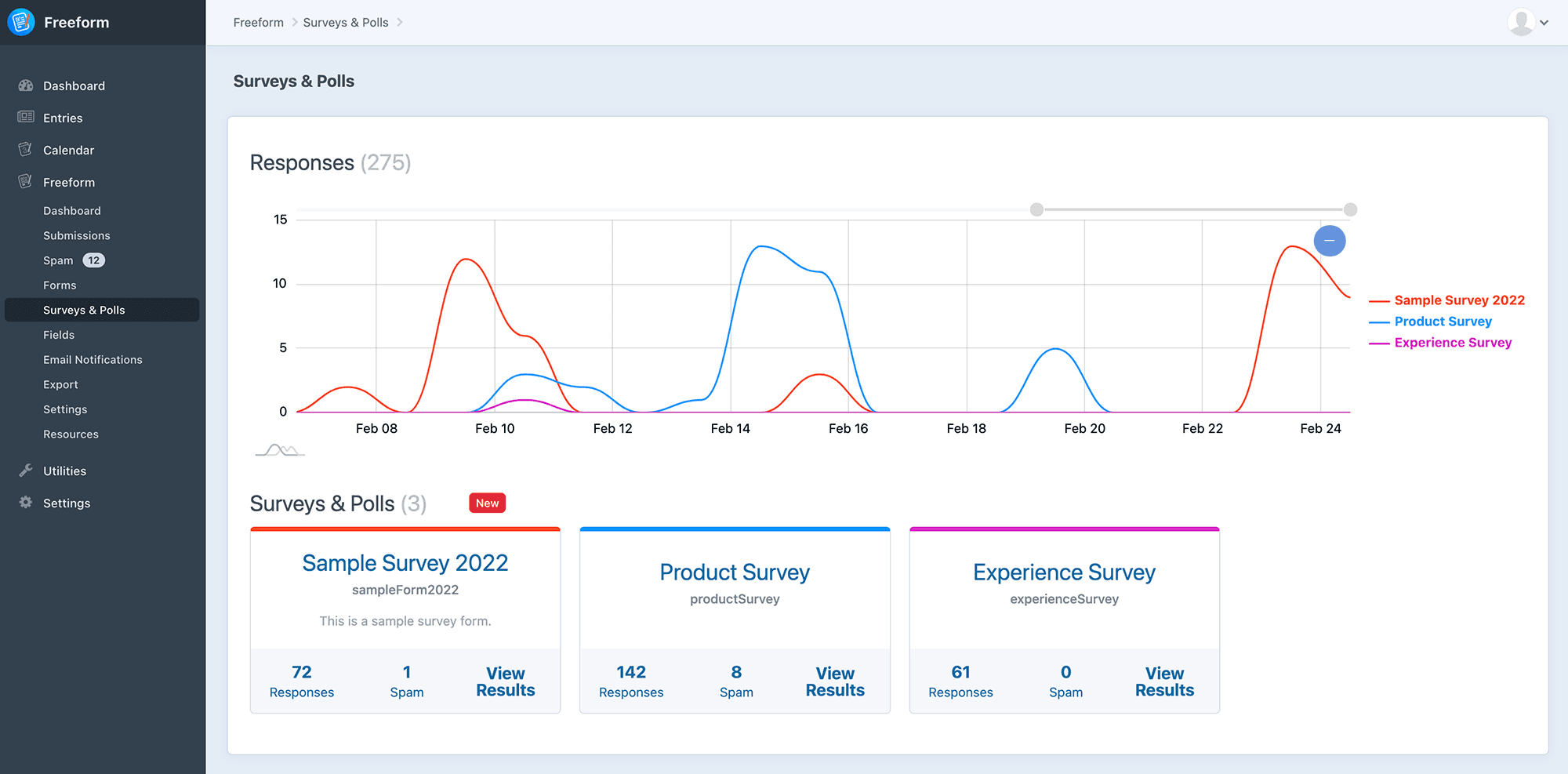 Surveys & Polls - Forms & Fields | Freeform 4.x for Craft | Solspace