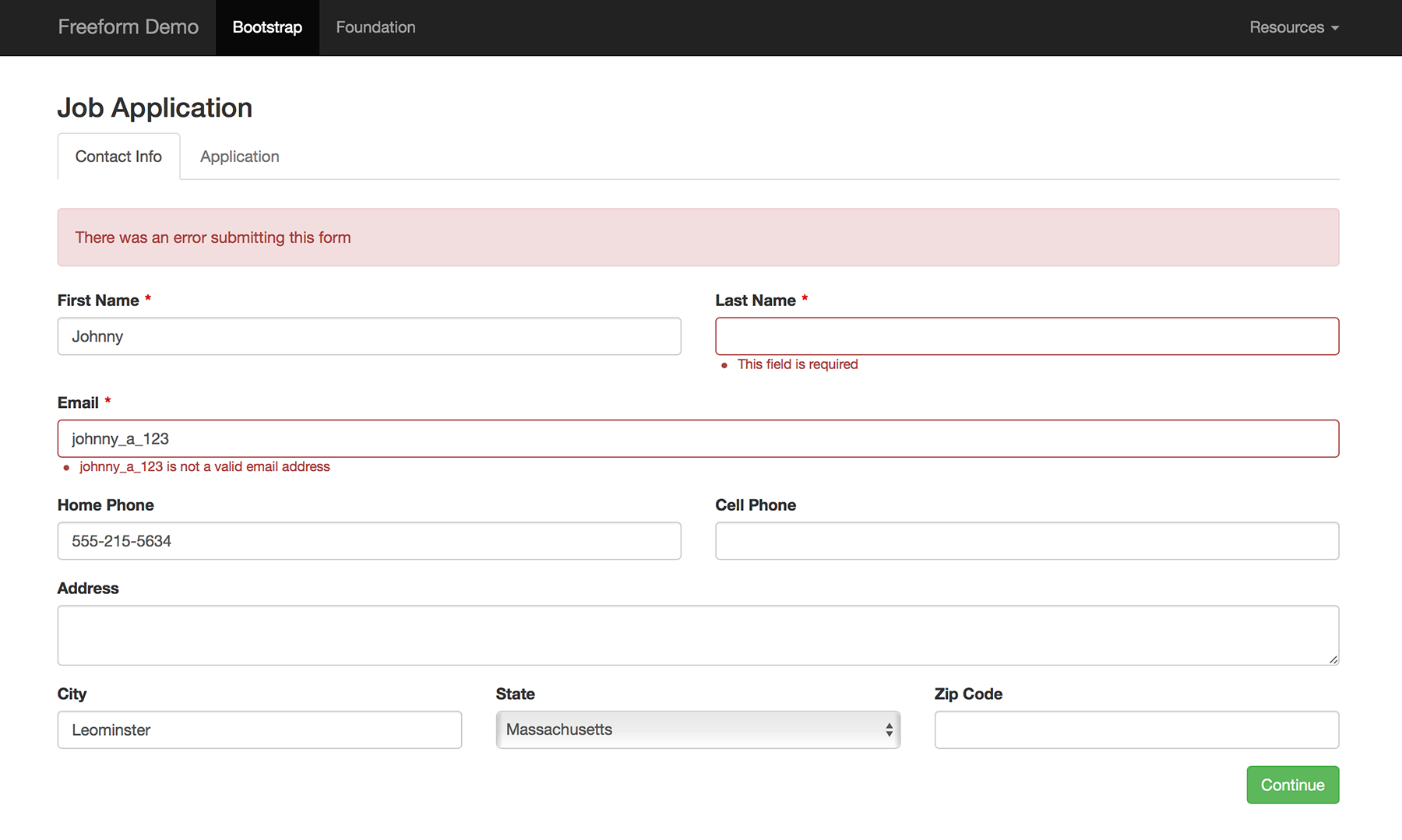Form - Templating | Freeform 3.x for ExpressionEngine | Solspace