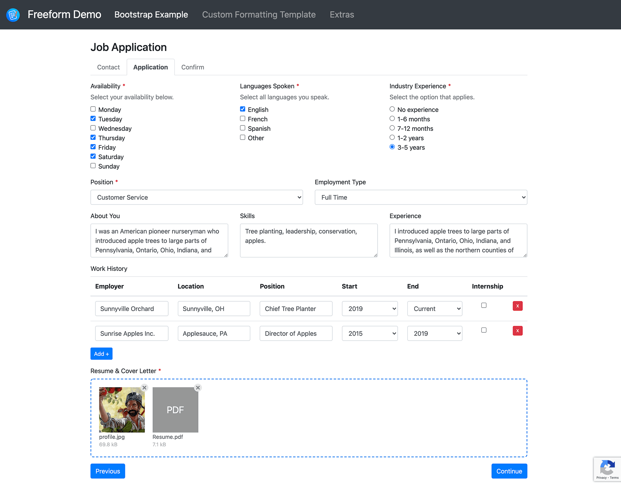 Multi-Page Forms - Forms & Fields | Freeform 3.x for Craft | Solspace